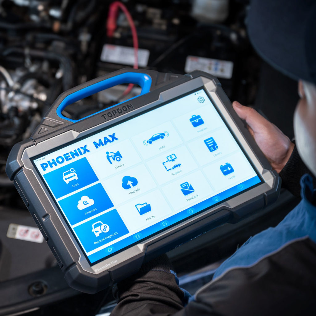 SCANNER AUTOMOTIVO TOPDON PHOENIX MAX — GynProg