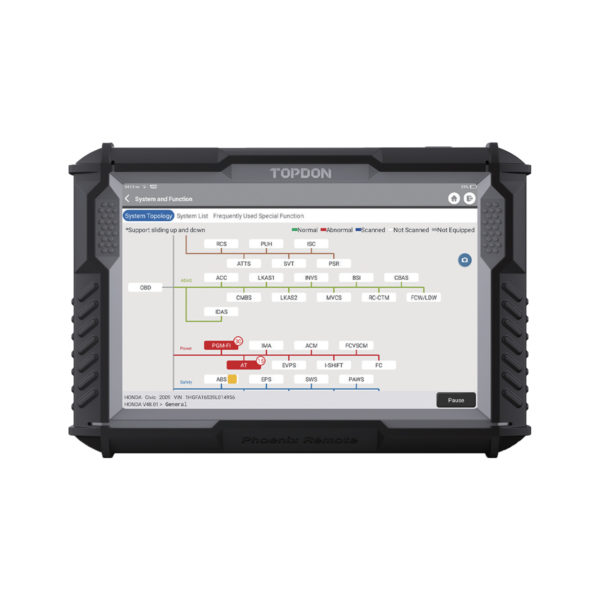 SCANNER AUTOMOTIVO TOPDON PHOENIX REMOTE — GynProg