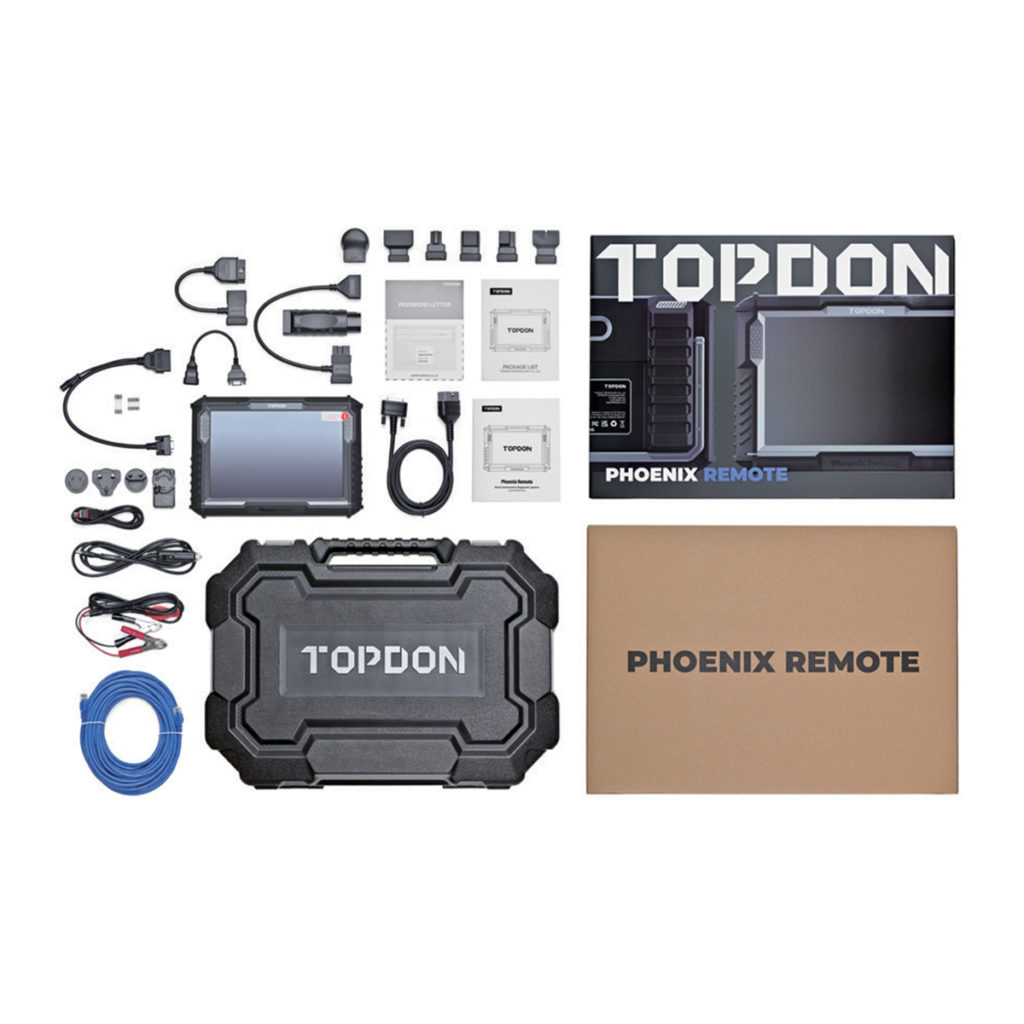 SCANNER AUTOMOTIVO TOPDON PHOENIX REMOTE — GynProg
